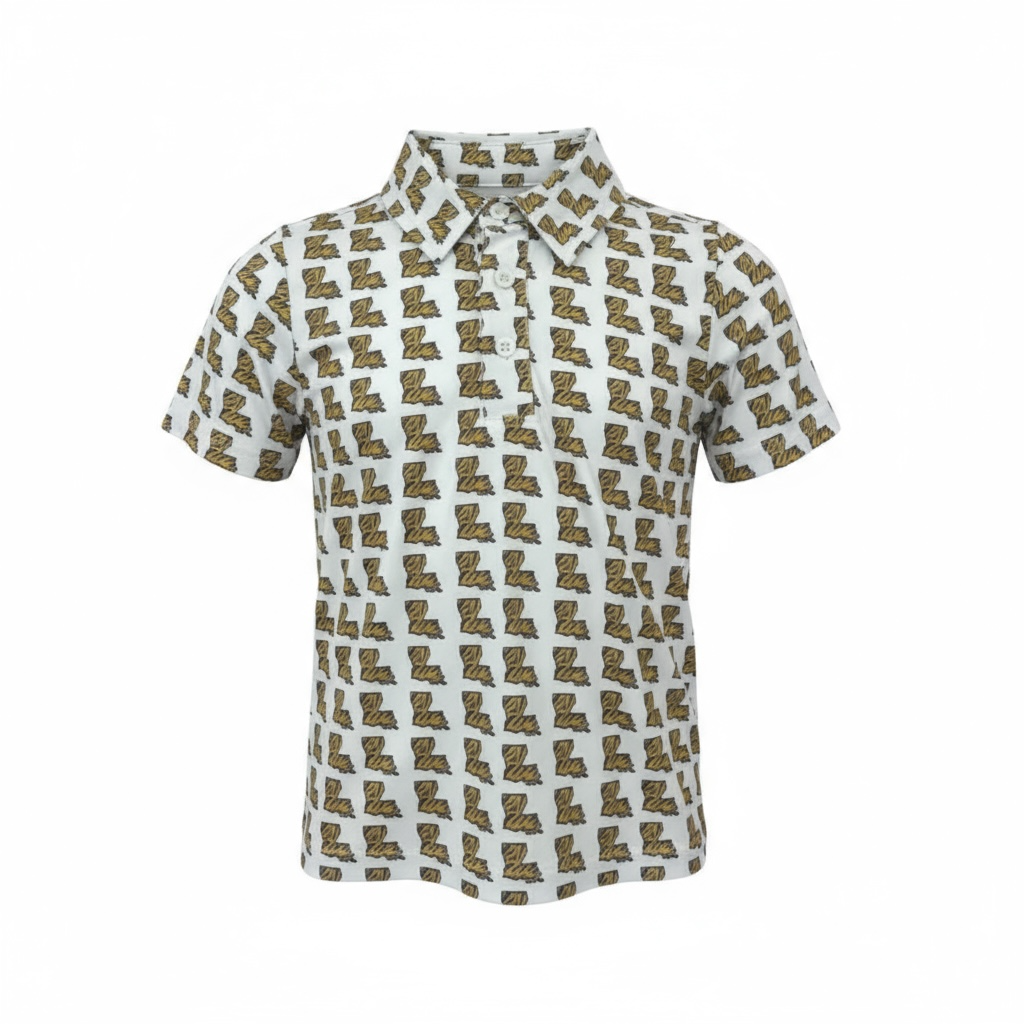 scottie polo || tiger (UPF 50) - mens – Velvet Fawn