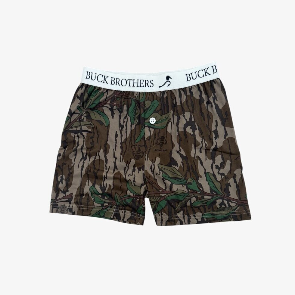 CoolShade™ boxer short || mossy oak® greenleaf – Velvet Fawn